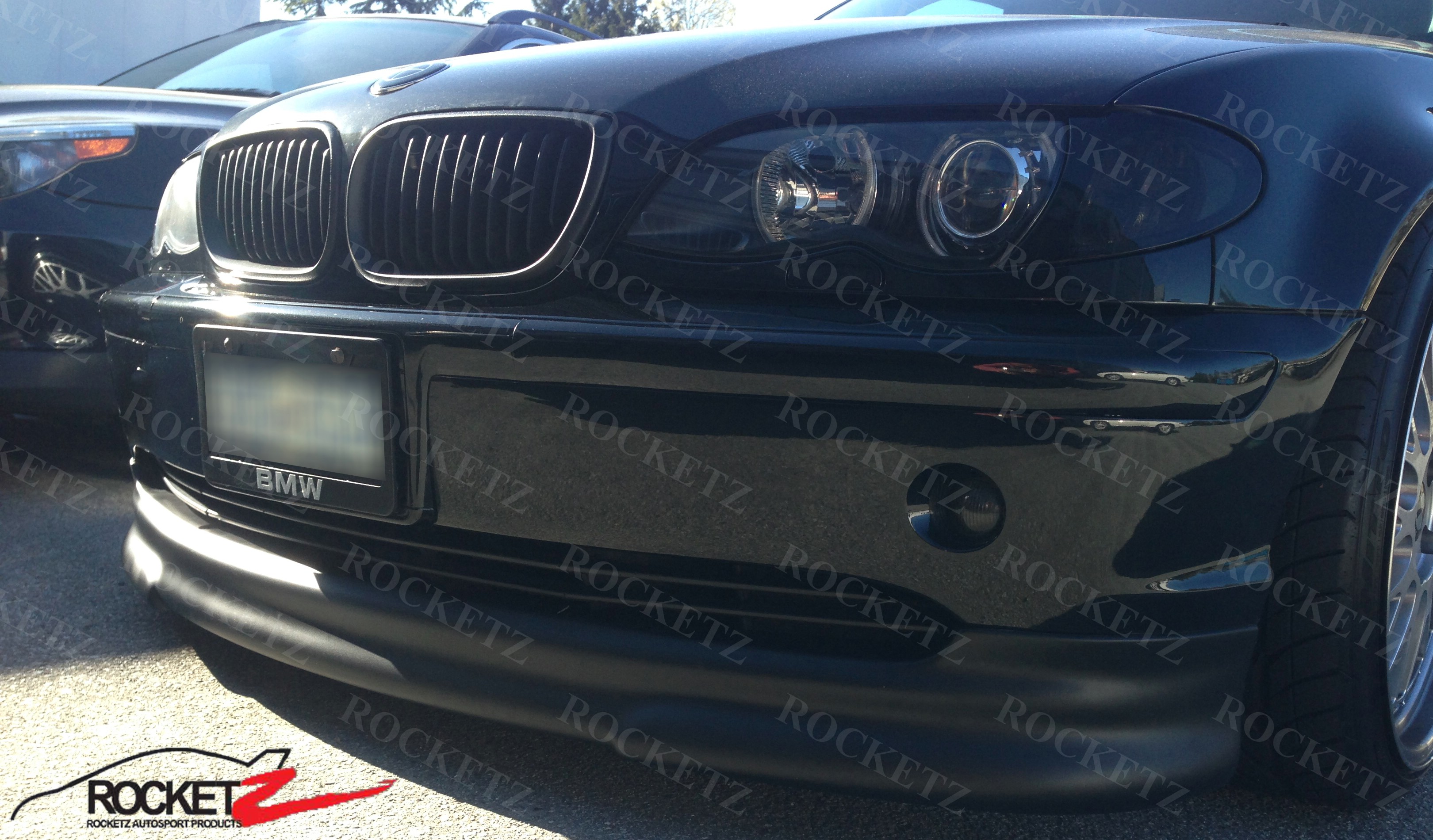 BMW E46 03-05 HM Style Front lip 4D | ROCKETZ AUTOSPORT