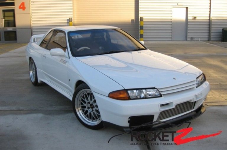Nissan R32 Skyline GTR J Style Front Lip FRP *NEW MOLD* | ROCKETZ AUTOSPORT
