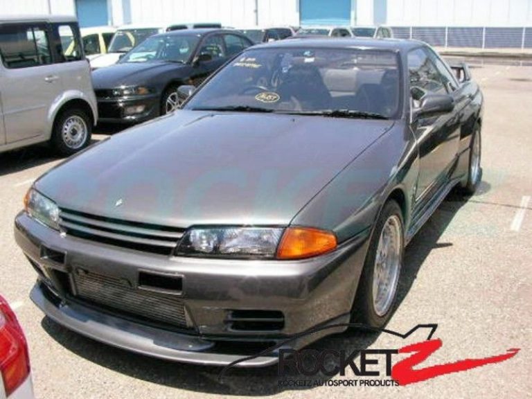 Nissan R32 Skyline GTR JUN Style Front Lip FRP - ROCKETZ AUTOSPORT