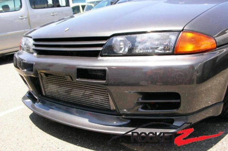 Nissan R32 Skyline GTR JUN Style Front Lip FRP - ROCKETZ AUTOSPORT