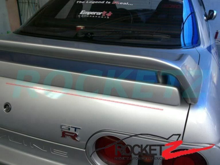 R32 Nismo Style Lip Spoiler (w/ Cutout to fit GTR OEM) - ROCKETZ AUTOSPORT