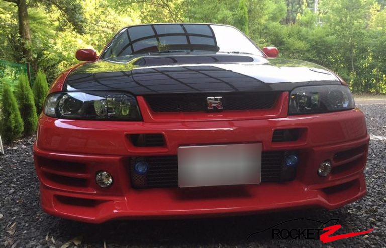 R33 Trial Style 94-95 Series/Spec 1 Front Bumper - ROCKETZ AUTOSPORT