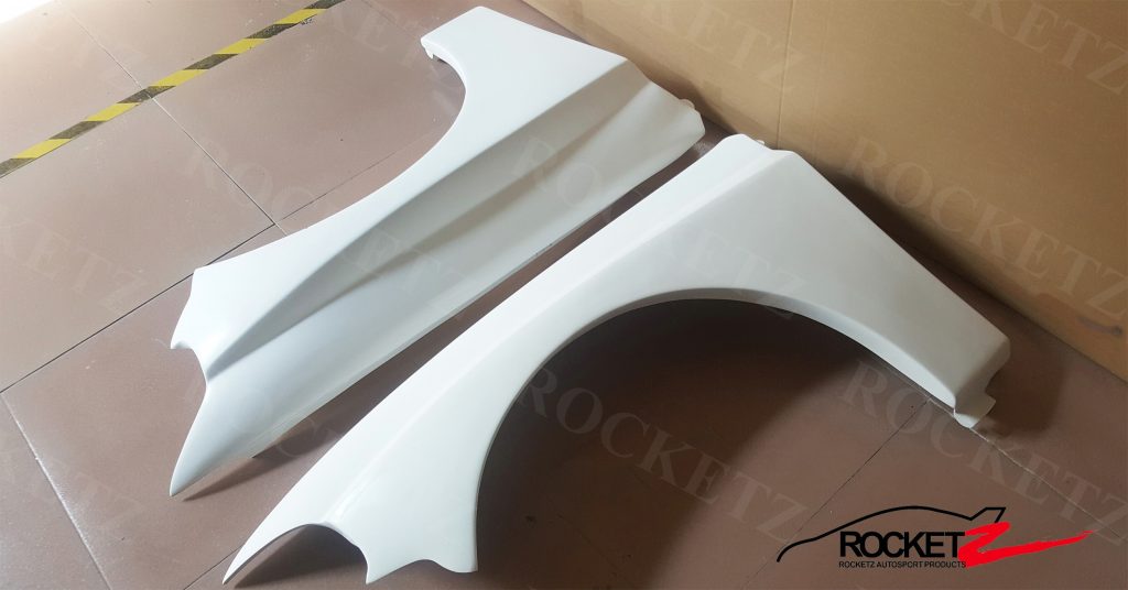 RX-7 FD3S FRP BN Style Blister Rear Fender | ROCKETZ AUTOSPORT