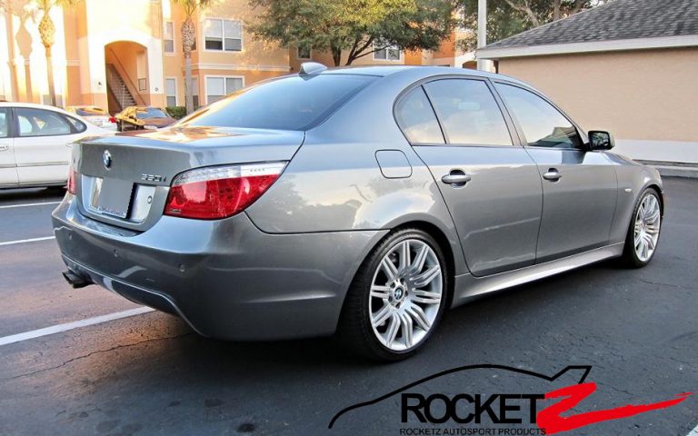 BMW E60 MTech MSport Style Side Skirts FRP - ROCKETZ AUTOSPORT
