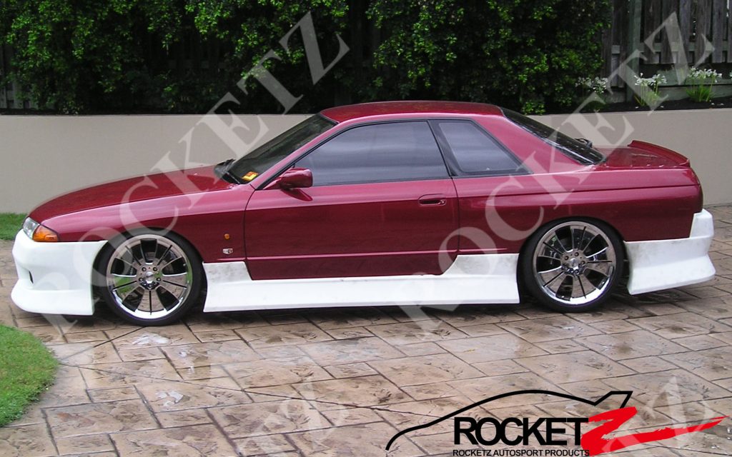 R32 Skyline GTS 2DR B Style Side Skirts - ROCKETZ AUTOSPORT
